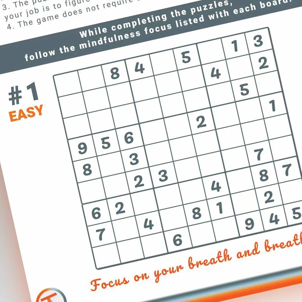 Mindful Sudoku Puzzle Practice — Tilton's Therapy