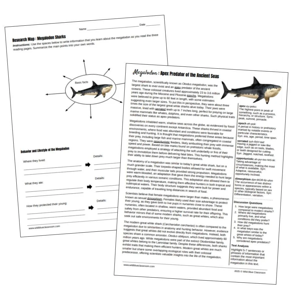 Marine Science Resources — Wild Blue Classroom