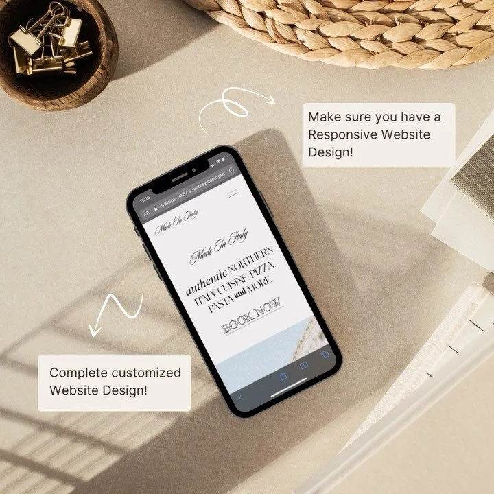 Squarespace Web Design Service: The 63 Studio