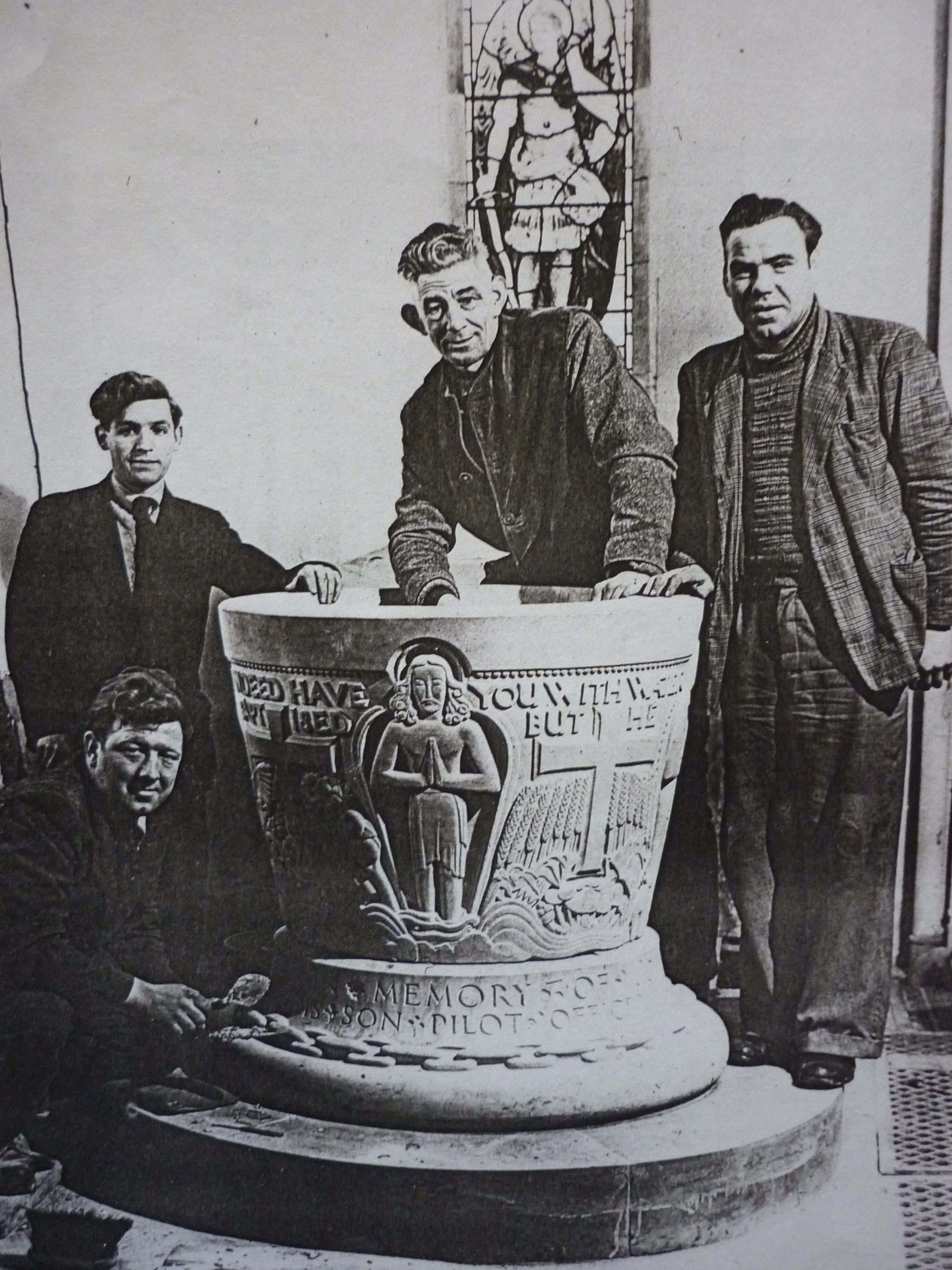 Eric Kennington: Cunning Memorial Font — Art + Christianity