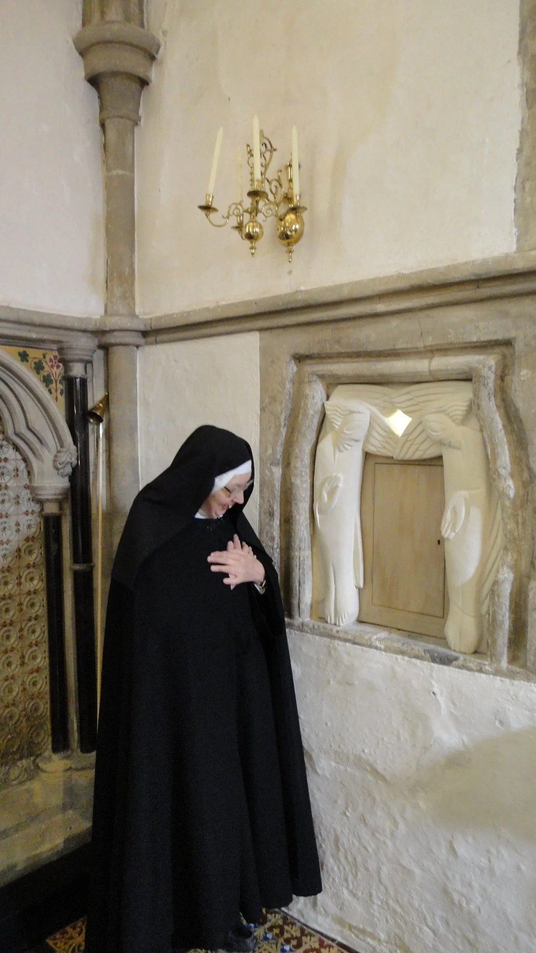 Nicholas Mynheer and Roger Wagner: Enhancements to St Mary’s (aumbry ...