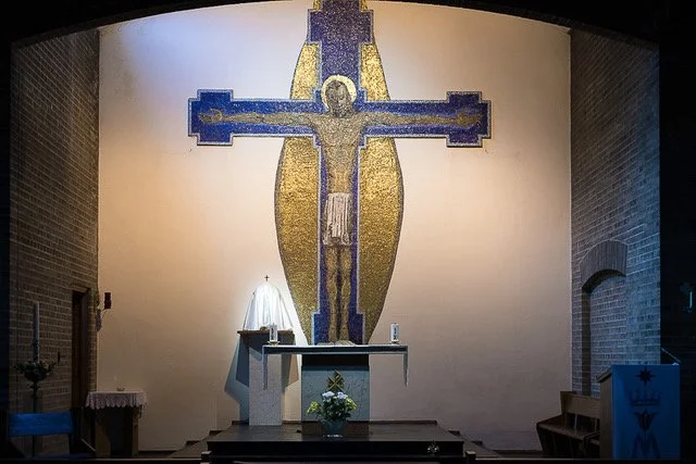 George Mayer-Marton: Crucifixion mural — Art + Christianity