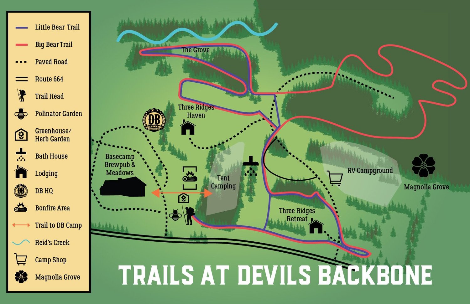 DBB Campsites — Devils Backbone Brewing Company