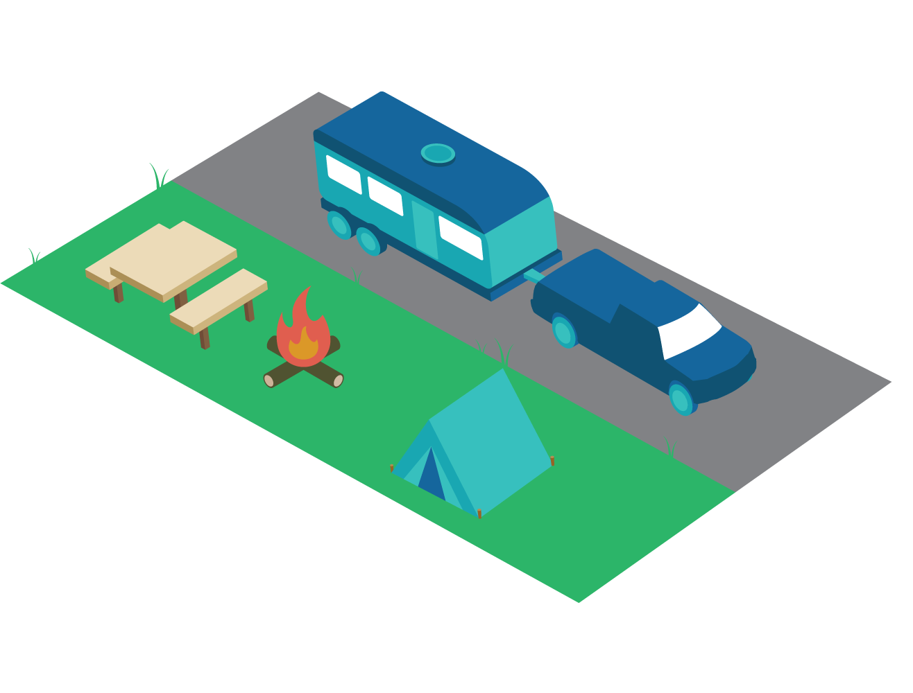 DBB Campsites — Devils Backbone Brewing Company