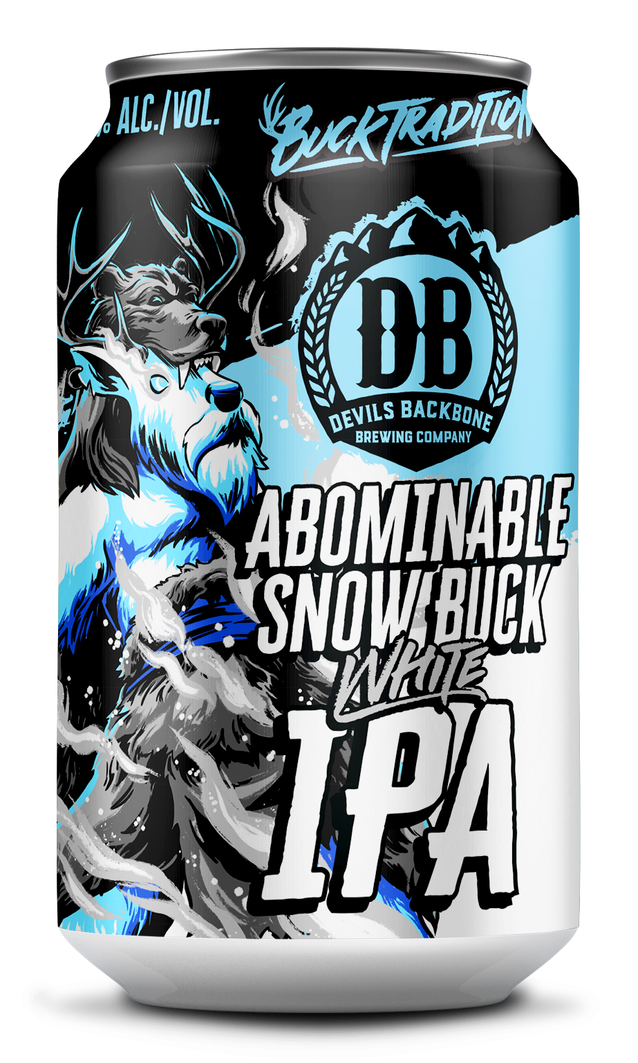 Abominable Snow Buck White IPA — Devils Backbone Brewing Company
