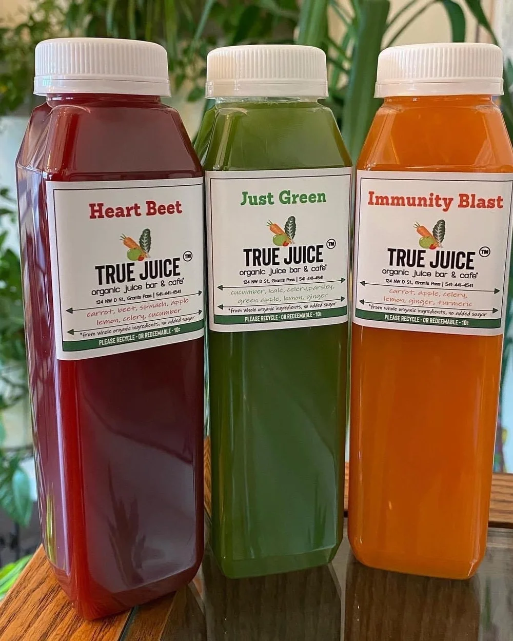 Menu — True Juice Organics