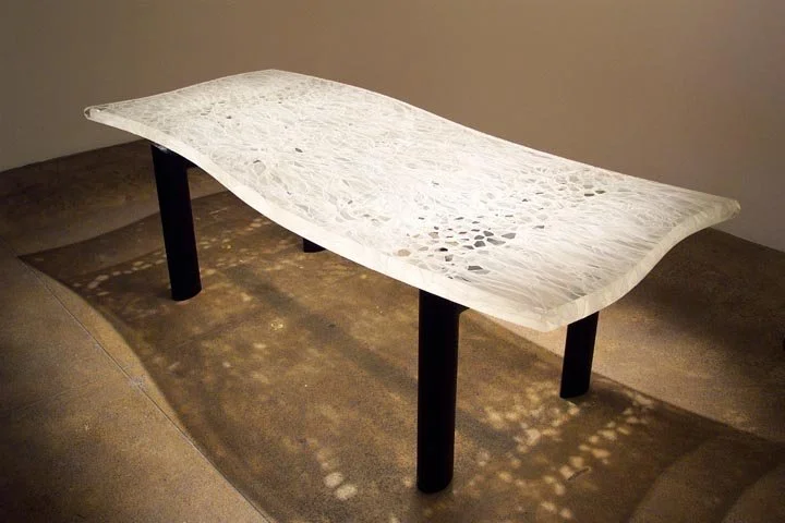 Architectural Cast Glass - Tables and Counter Tops — David Ruth Cast Glass