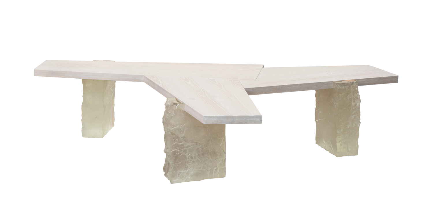 Architectural Cast Glass - Tables and Counter Tops — David Ruth Cast Glass