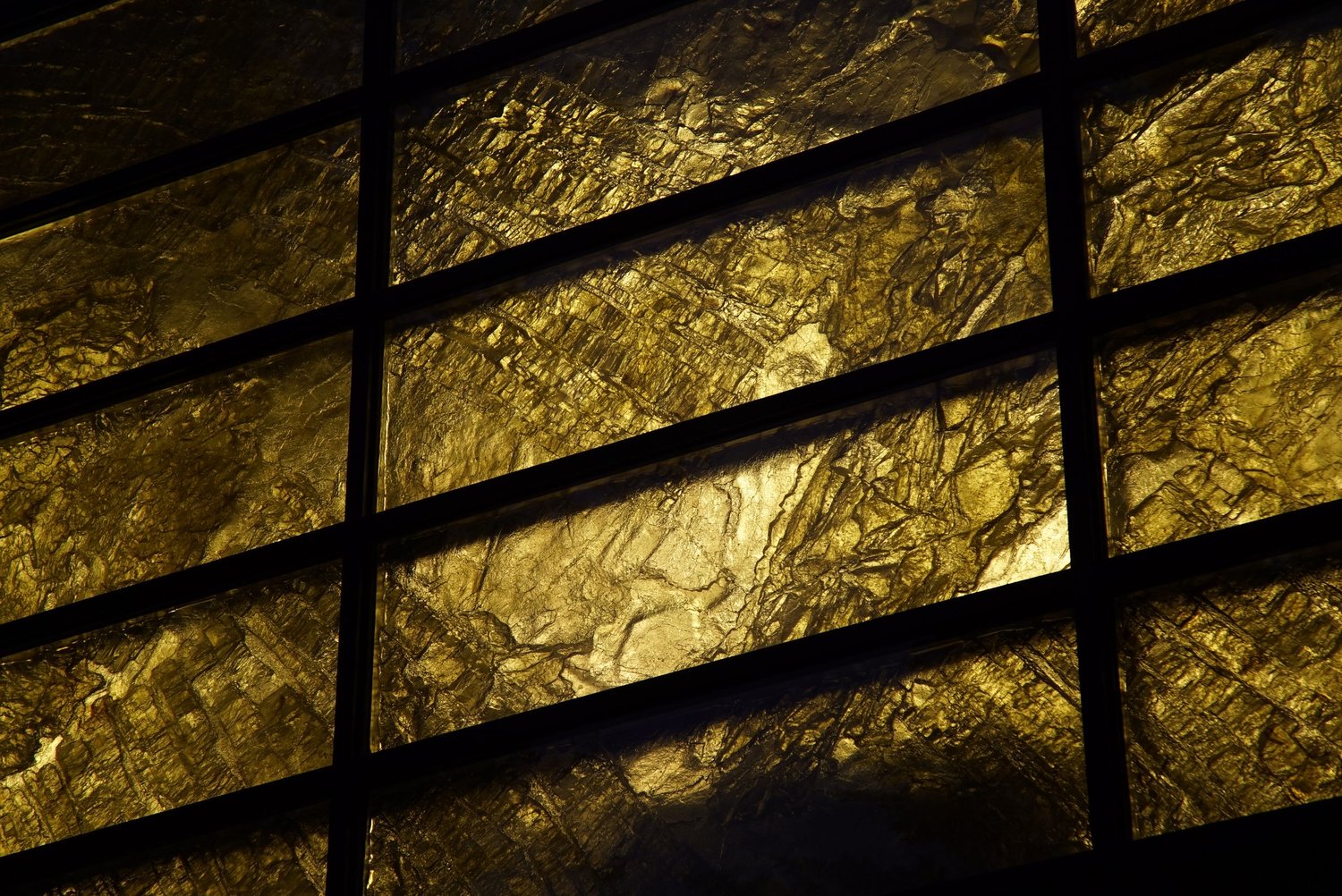 Architectural Cast Glass - Colorado Cascade — David Ruth Cast Glass