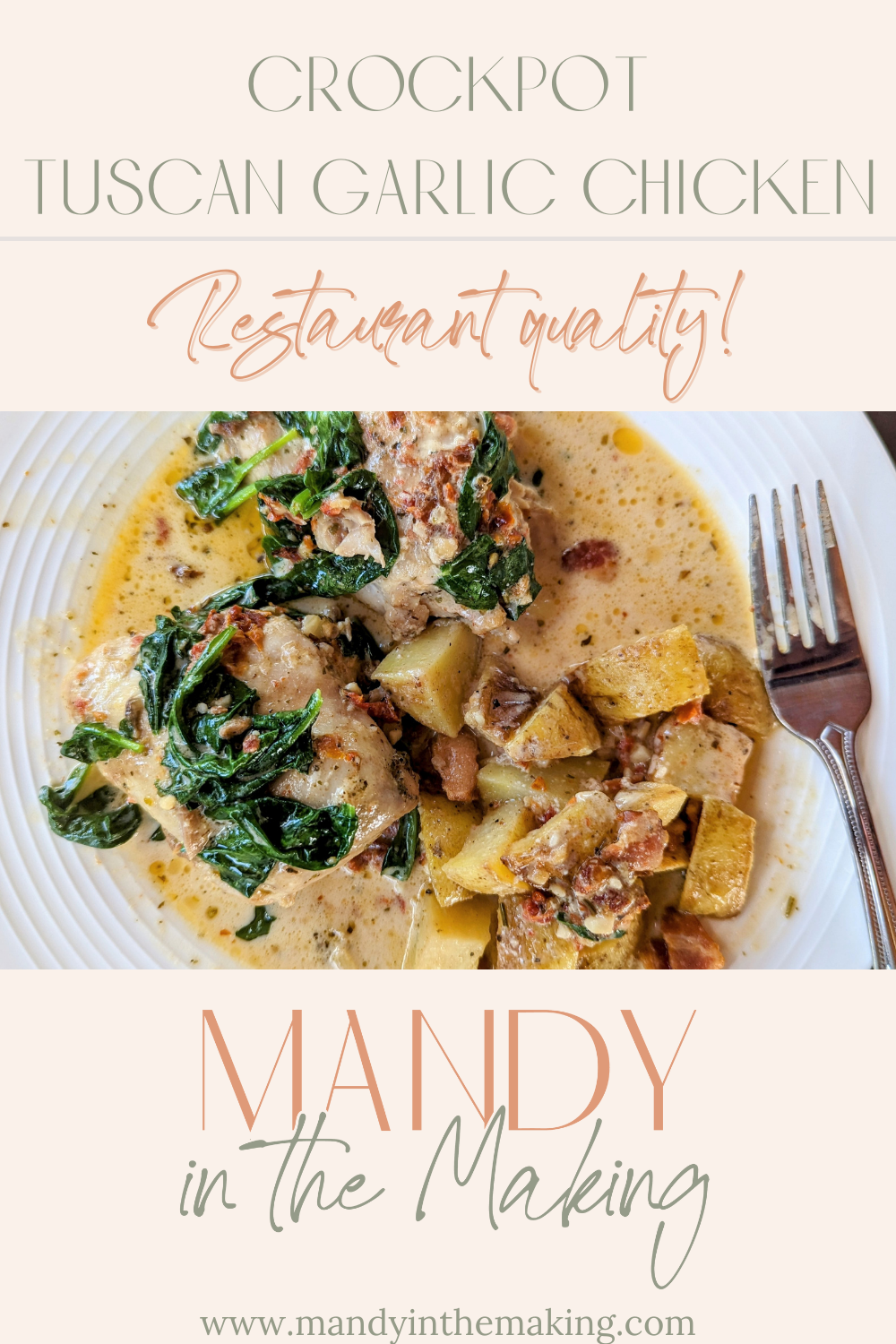 Crockpot Tuscan Garlic Chicken — Mandy in the Making | Meals & More on ...