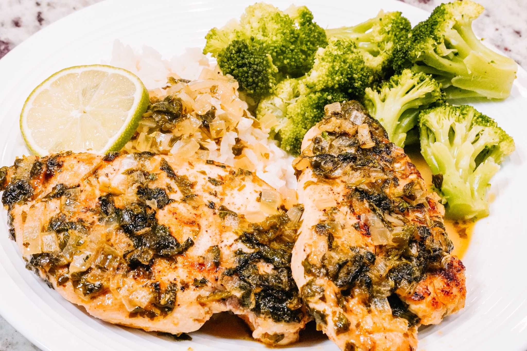 Cilantro Lime Chicken — Mandy in the Making | Meals & More on YouTube