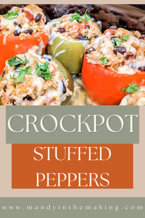 Crockpot stuffed Peppers — Mandy in the Making | Meals & More on YouTube