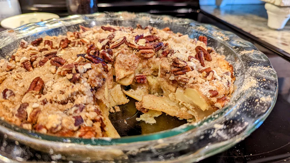 Impossible French Apple Pie — Mandy in the Making | Meals & More on YouTube