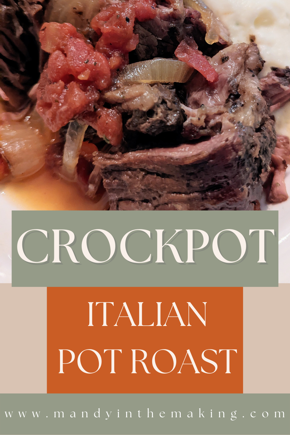 Crockpot Italian Pot Roast — Mandy in the Making | Meals & More on YouTube