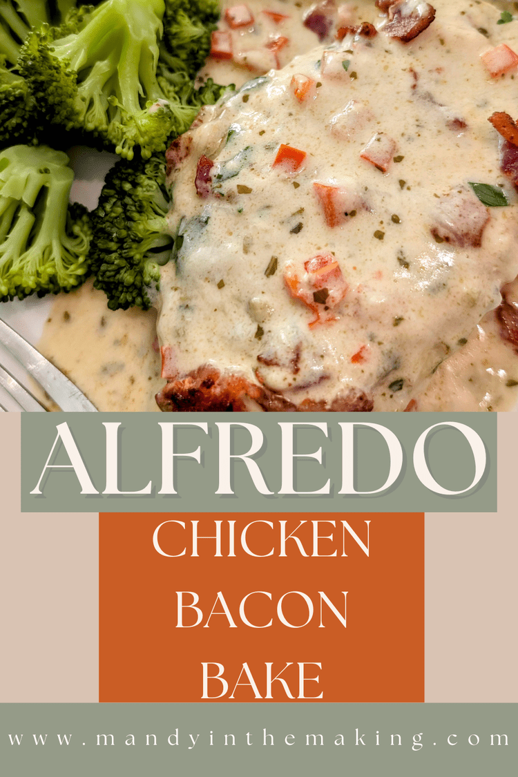 Alfredo Chicken Bacon Bake — Mandy in the Making | Meals & More on YouTube