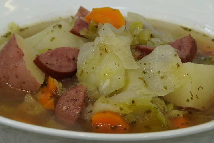 Cabbage Sausage and Potato Soup — Mandy in the Making | Meals & More on ...