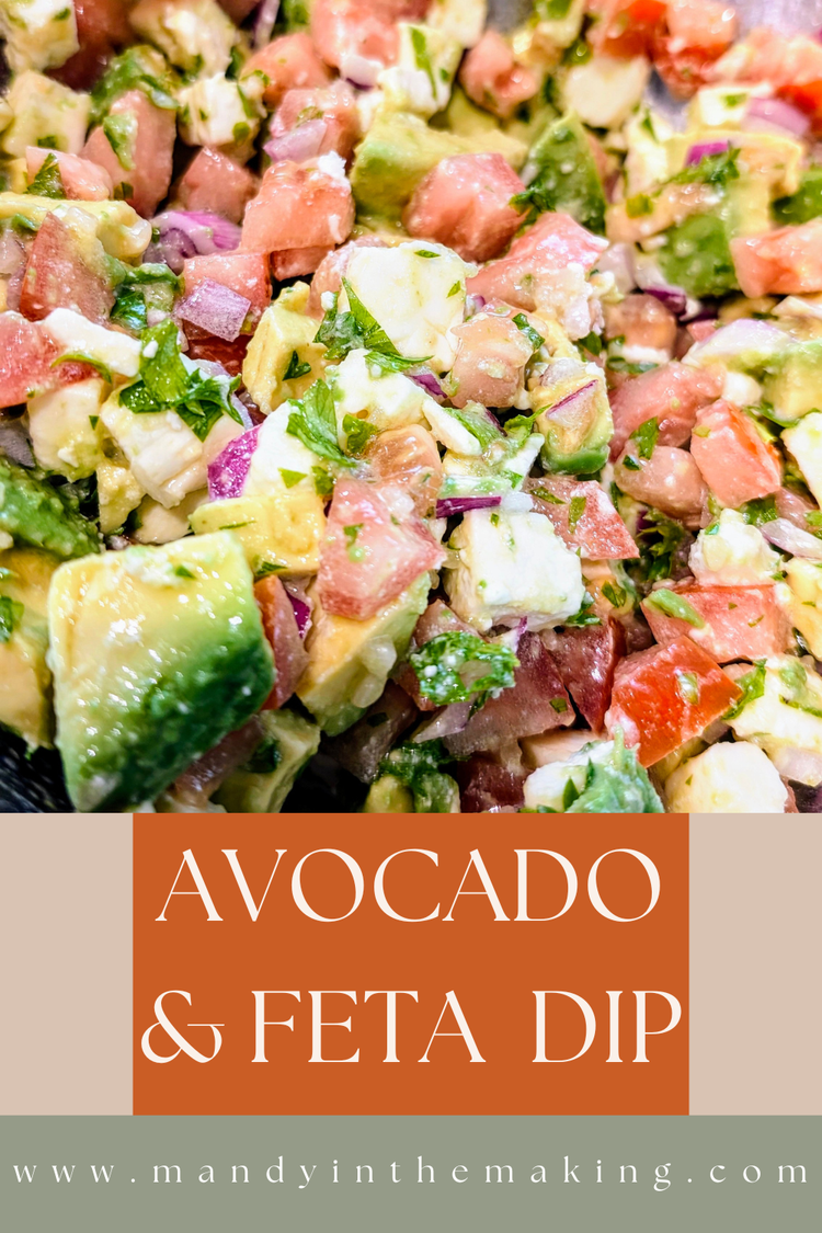 Avocado and Feta Dip — Mandy in the Making | Meals & More on YouTube