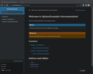 My Sphinx Best Practice Guide for Multi-version Documentation in ...