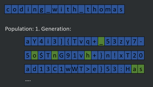[C++] Genetic Algorithm — Coding With Thomas