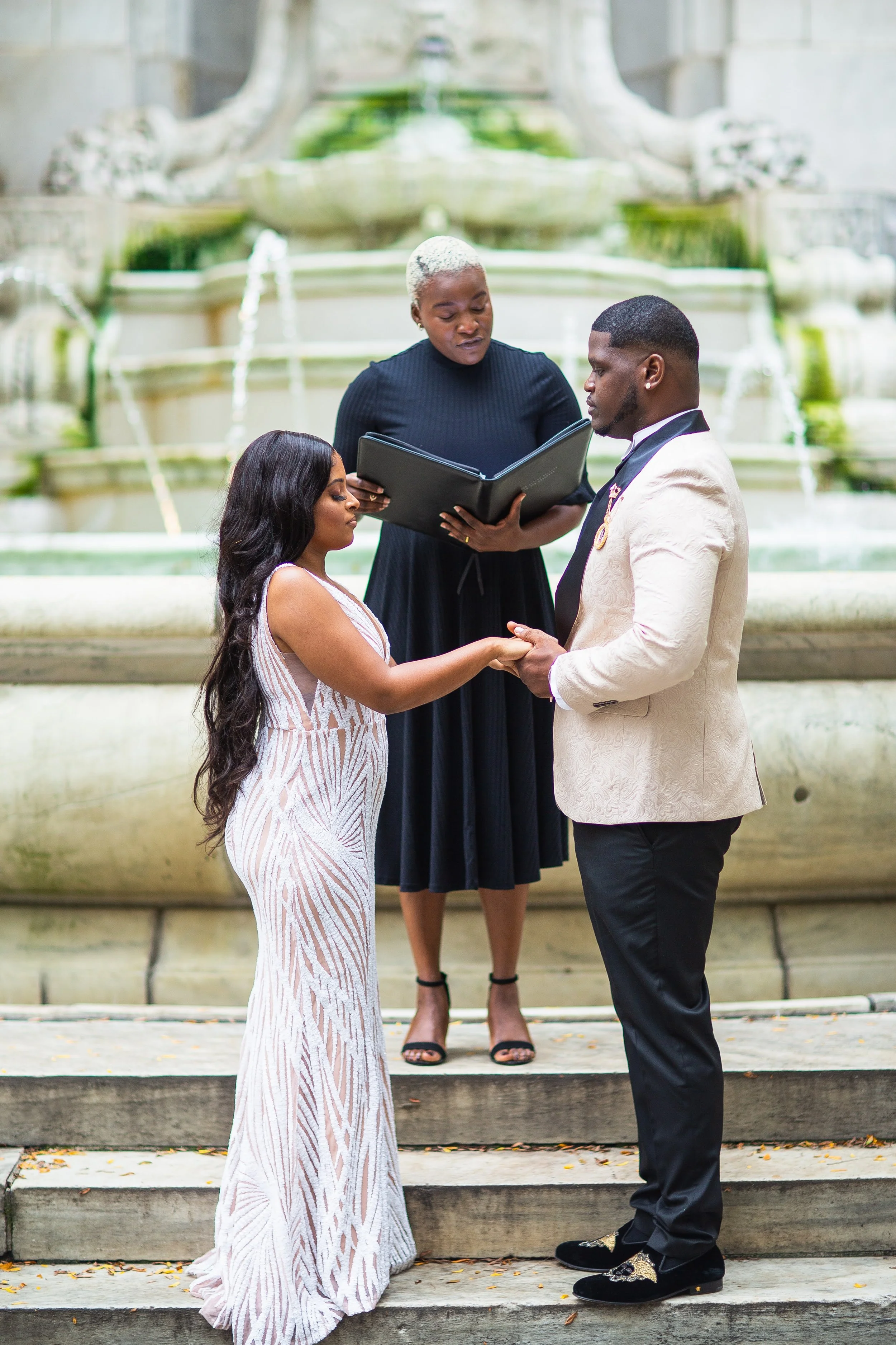 New York Public Library Elopement Photos — Robyn Ashley Weddings
