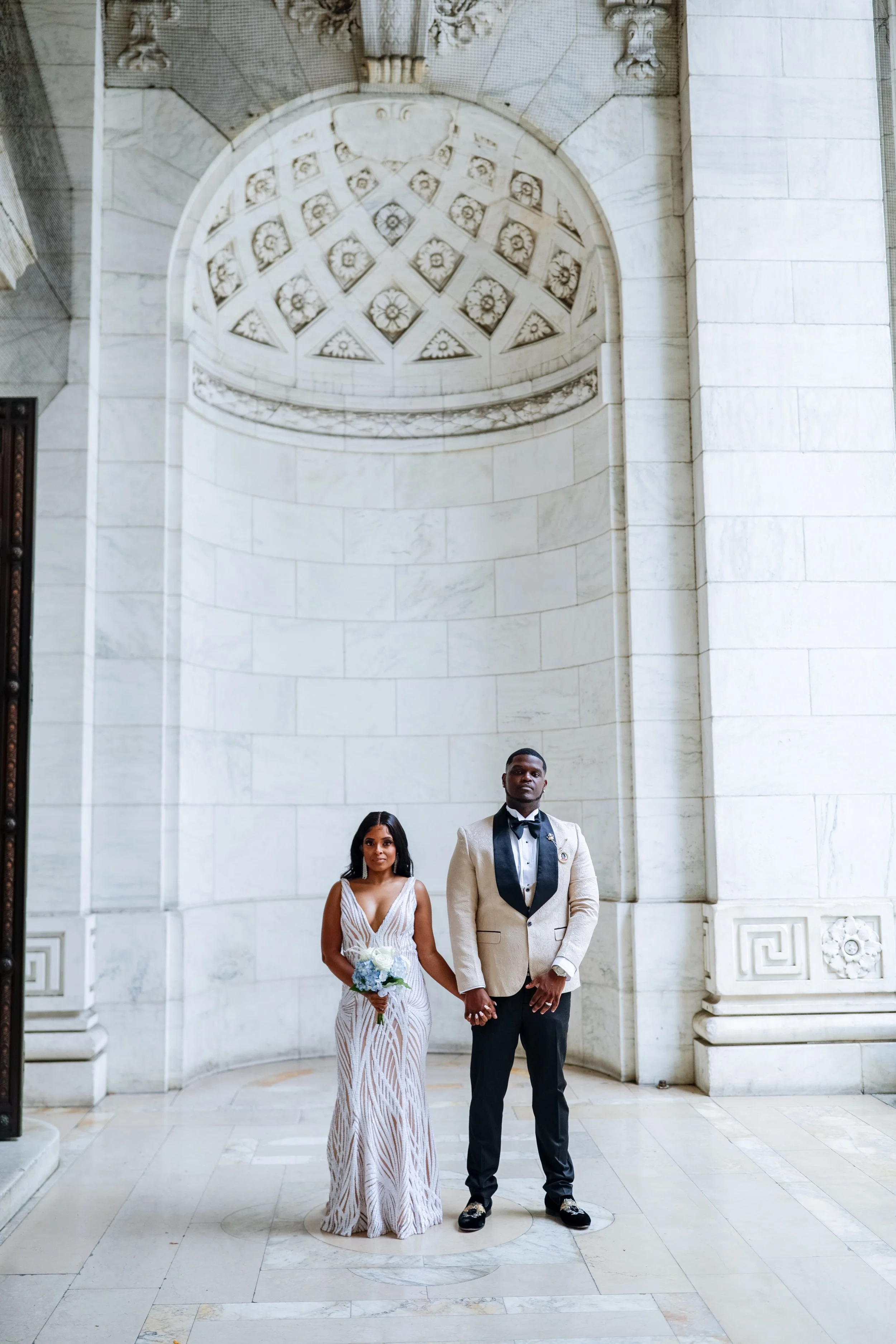 New York Public Library Elopement Photos — Robyn Ashley Weddings