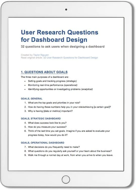 UX Research Templates