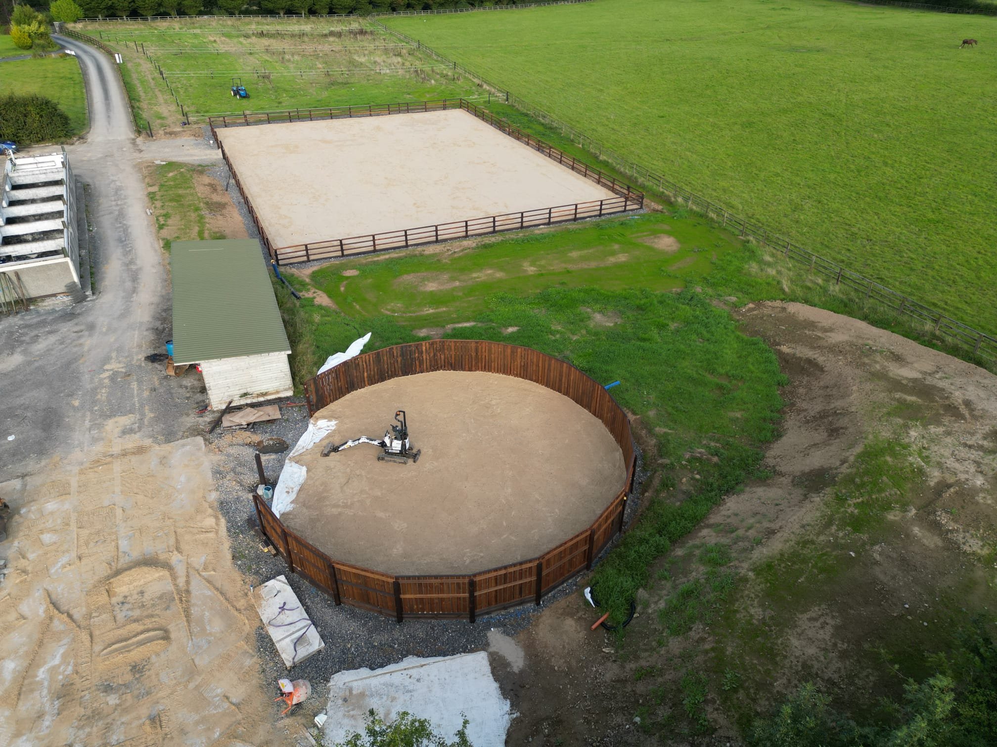 Horse Livery and Riding facility upgrade at CDS Equine nears completion. — CDS Equine Livery