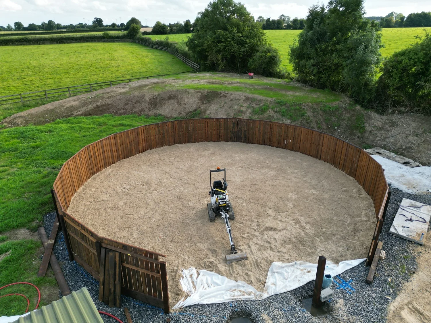 Horse Livery and Riding facility upgrade at CDS Equine nears completion. — CDS Equine Livery