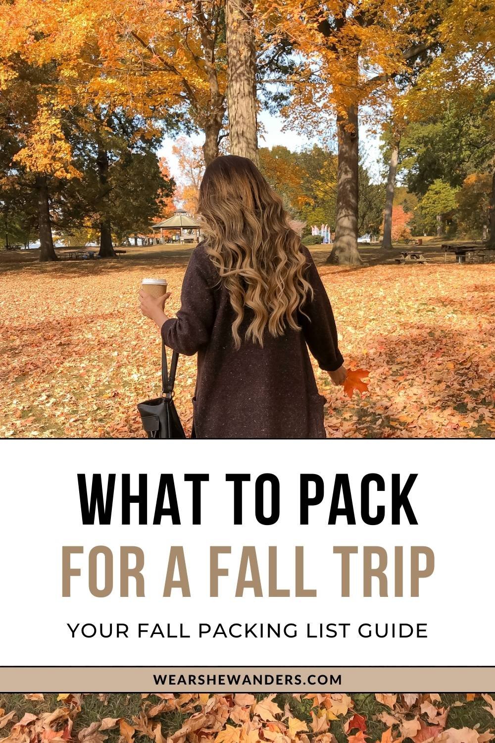 Fall Travel Packing List: What to Pack for a Fall Getaway