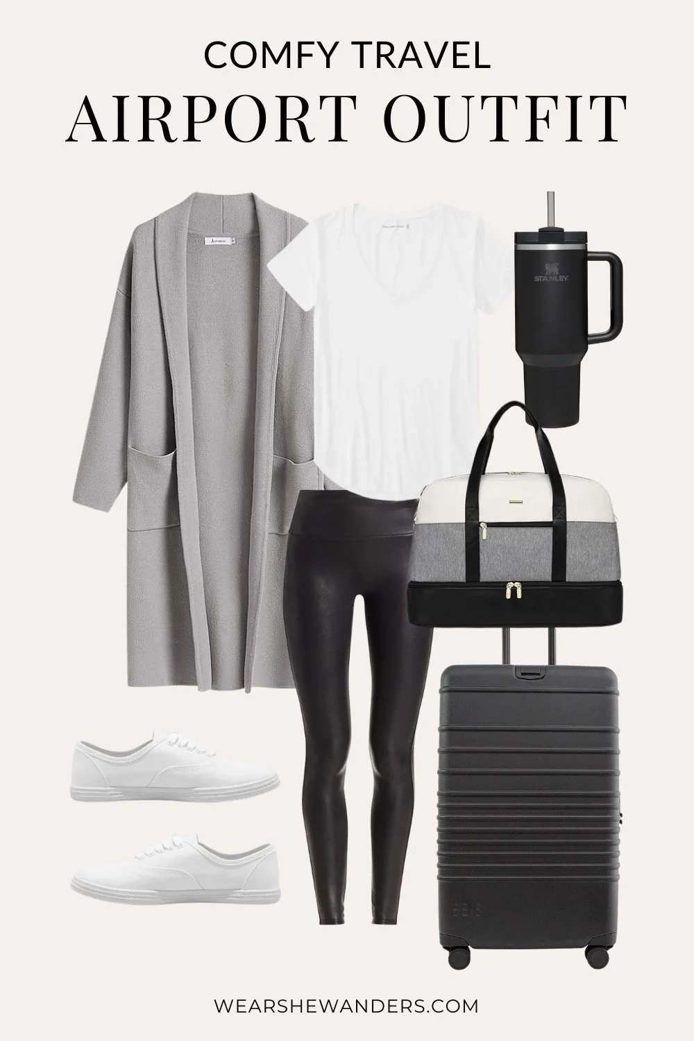 Comfy Travel Outfits to Wear to the Airport and Beyond