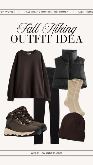 Cute Fall Hiking Outfits to Copy for Your Next Autumn Trip