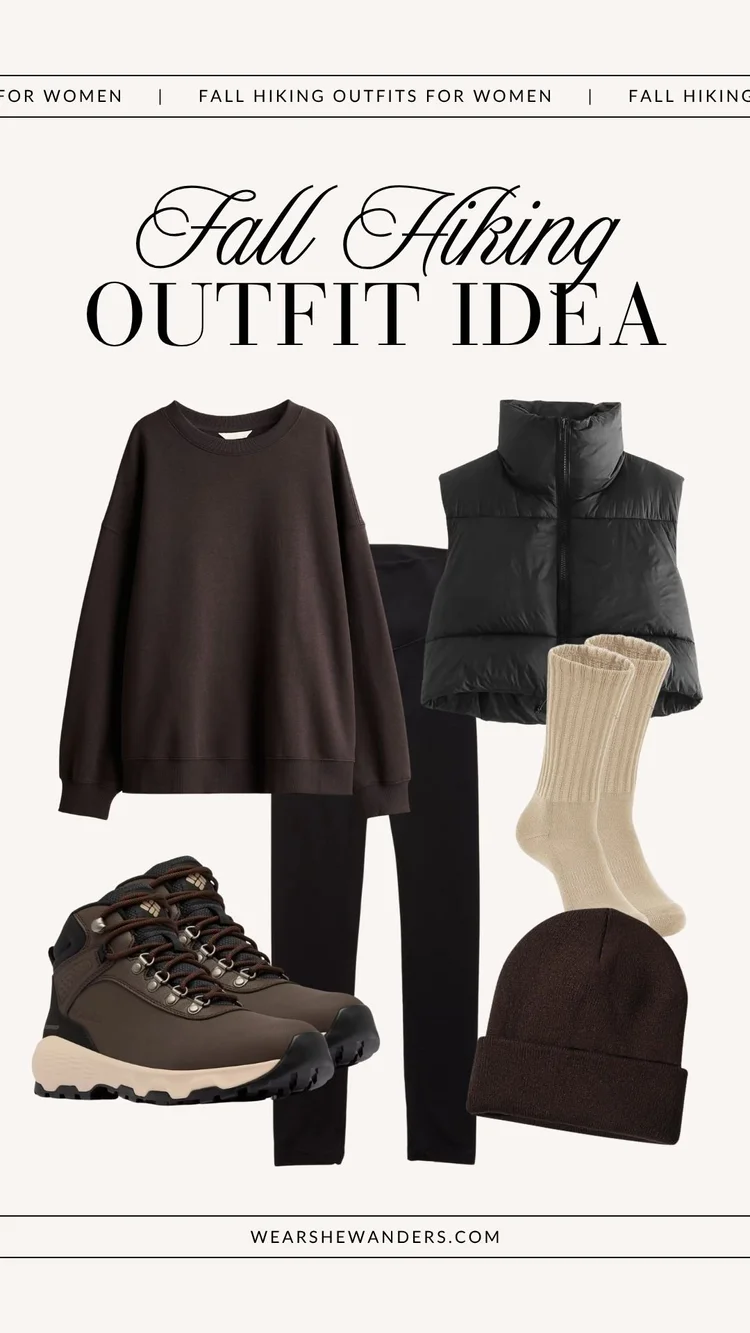 Cute Fall Hiking Outfits to Copy for Your Next Autumn Trip