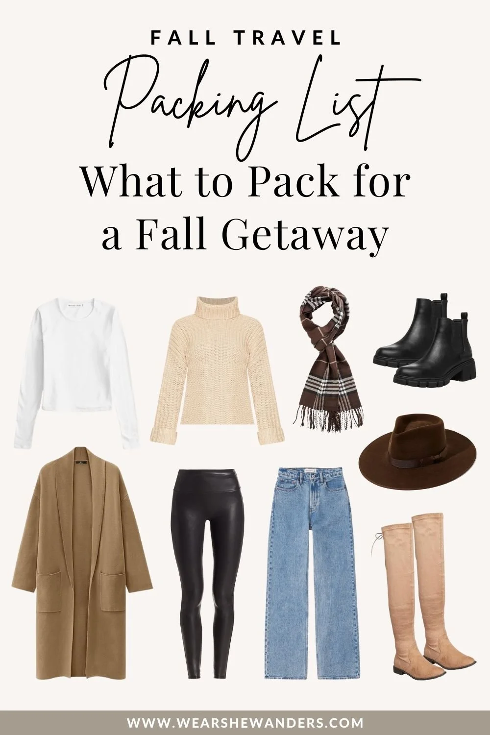 Fall Travel Packing List: What to Pack for a Fall Getaway