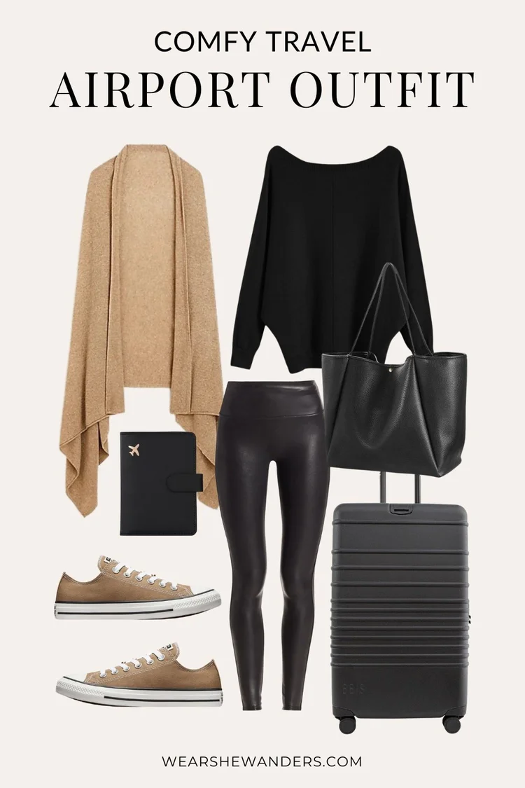 Comfy Travel Outfits to Wear to the Airport and Beyond