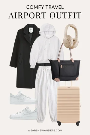 Comfy Travel Outfits to Wear to the Airport and Beyond