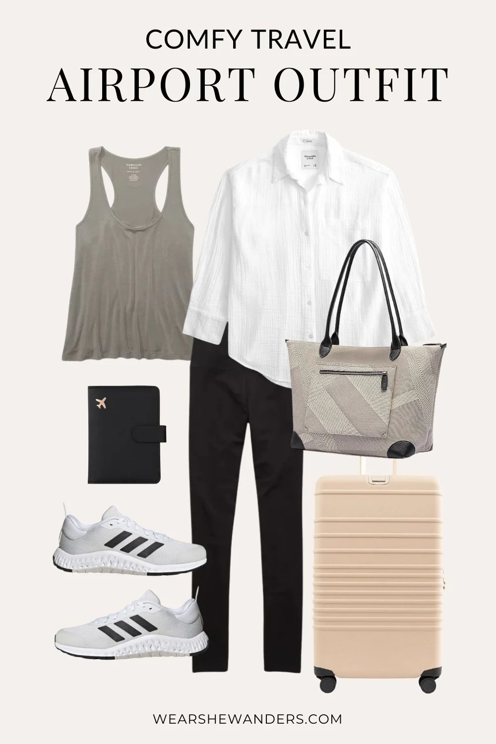 Comfy Travel Outfits to Wear to the Airport and Beyond