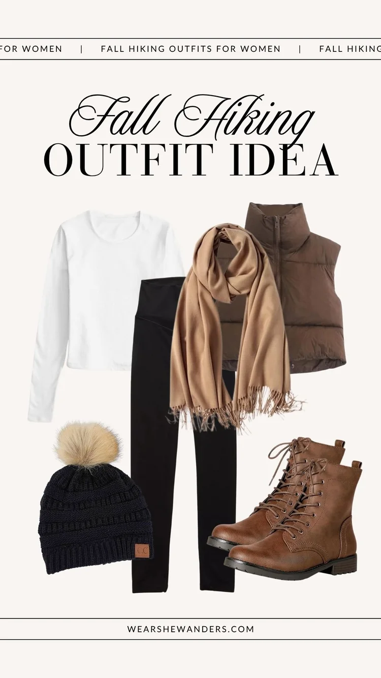 Cute Fall Hiking Outfits to Copy for Your Next Autumn Trip