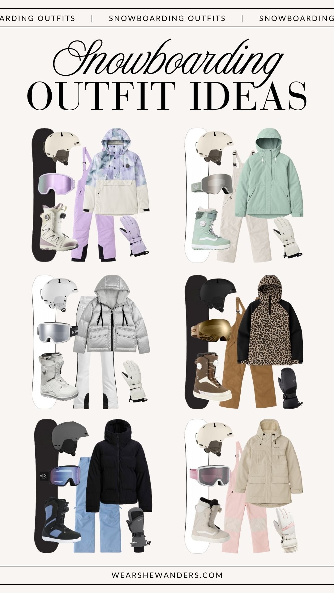 Cute Women’s Snowboarding Outfits You’ll Want to Copy