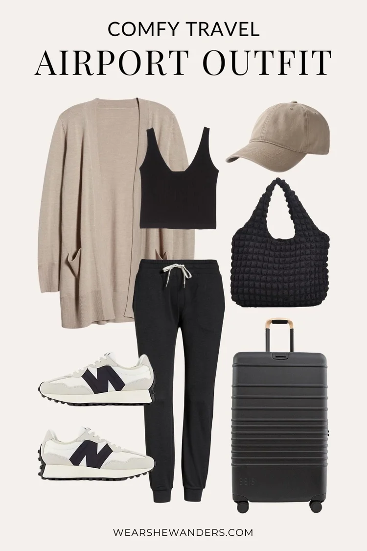 Comfy Travel Outfits to Wear to the Airport and Beyond