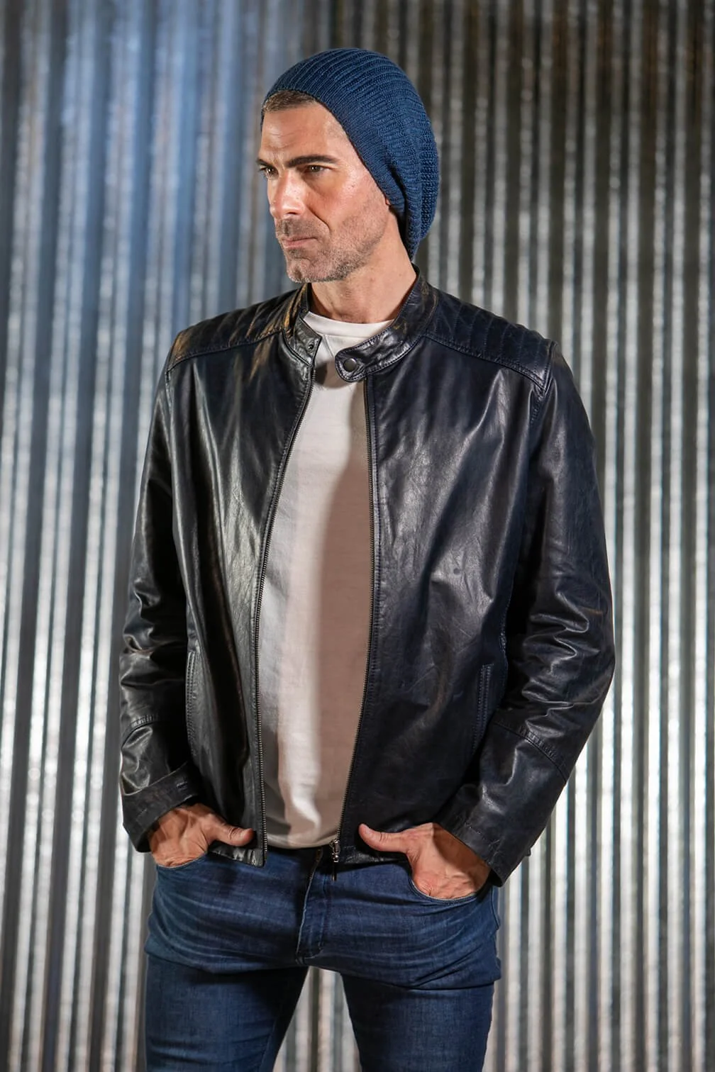 Luiggi Biker Jacket — LEATHER BY VAL