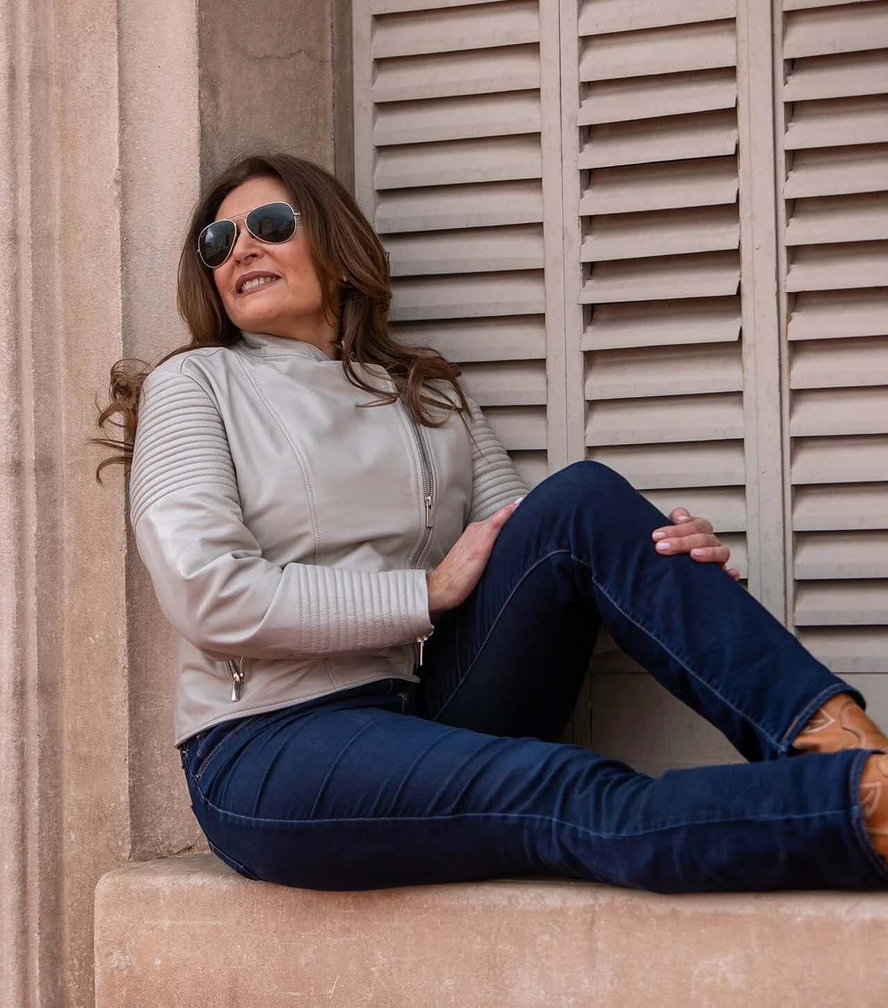 Marion Leather Jacket — LEATHER BY VAL