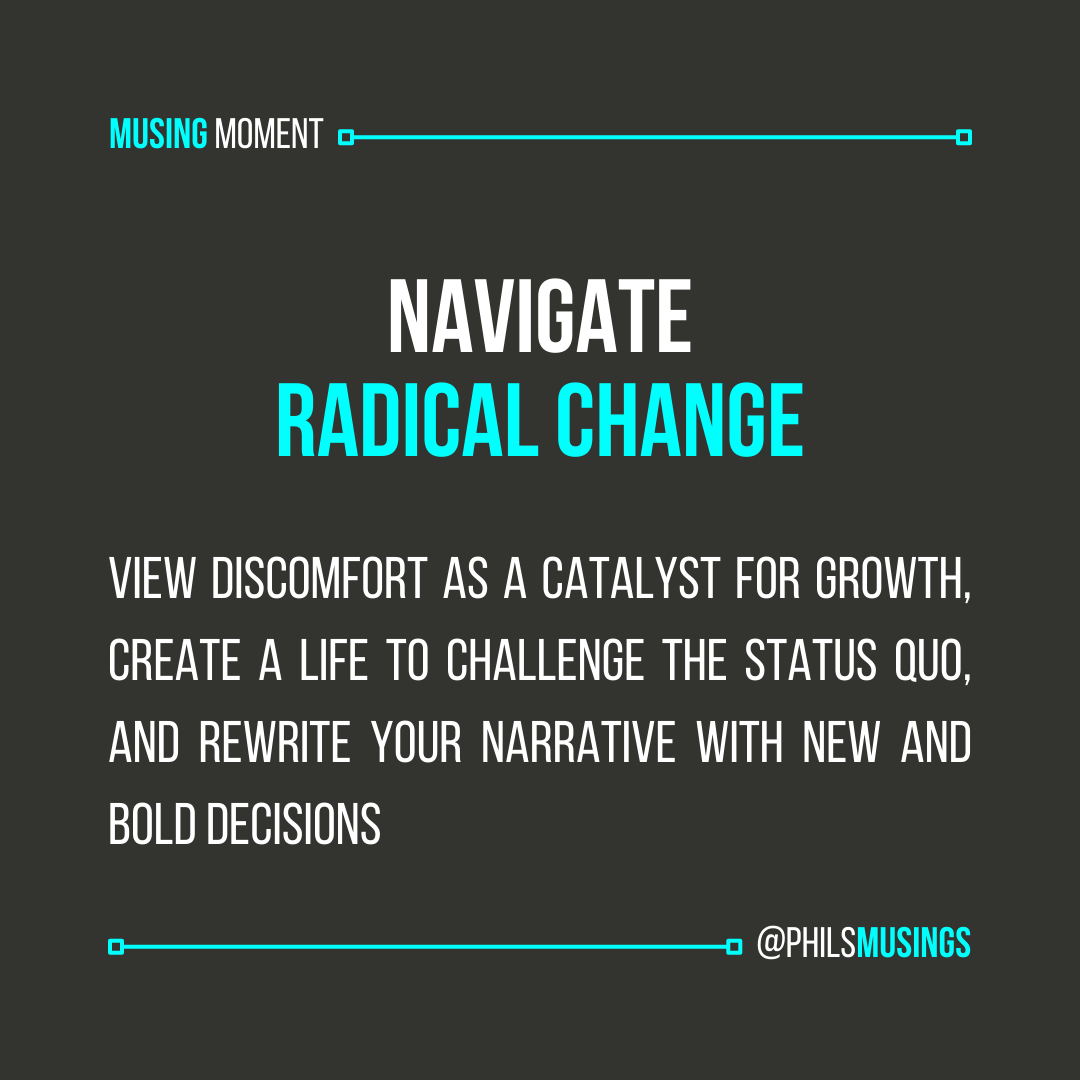 Embracing Radical Change — Philipp Karbaum