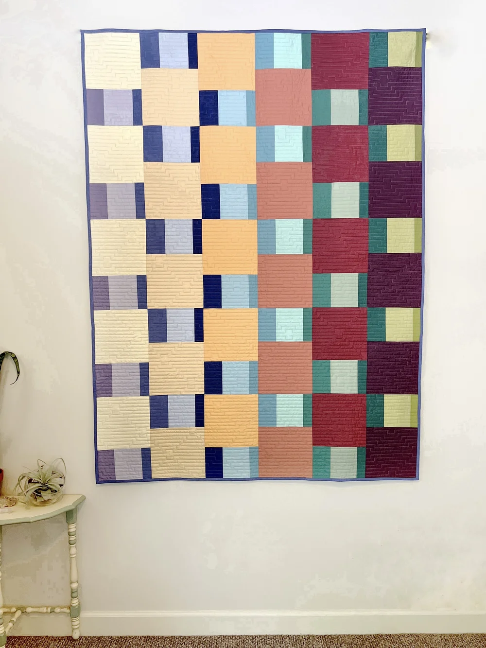 Anachrome PDF Quilt Pattern - Modern Quilt in Three Sizes | Glad Hand Sews