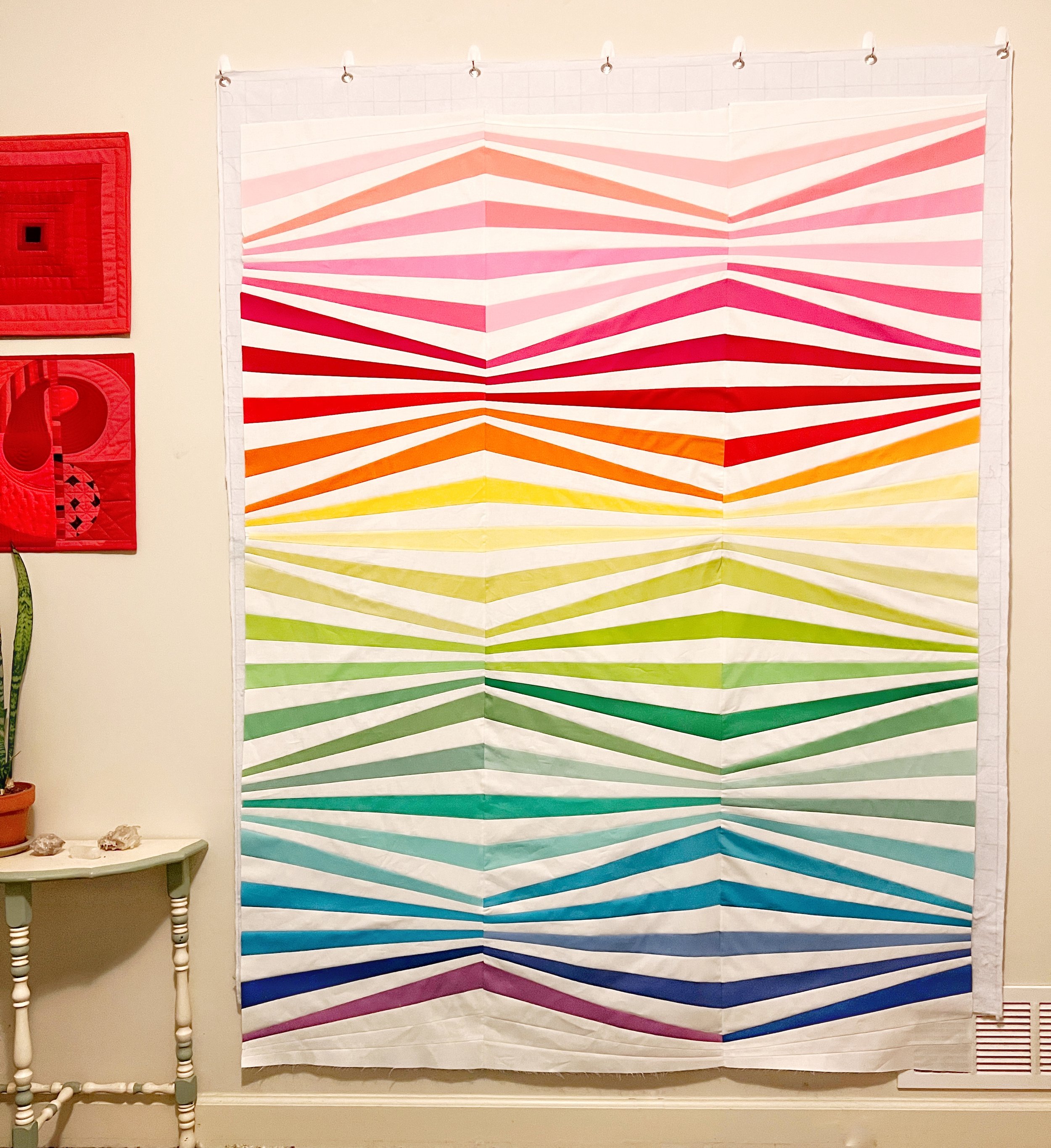Anachrome PDF Quilt Pattern - Modern Quilt in Three Sizes | Glad Hand Sews
