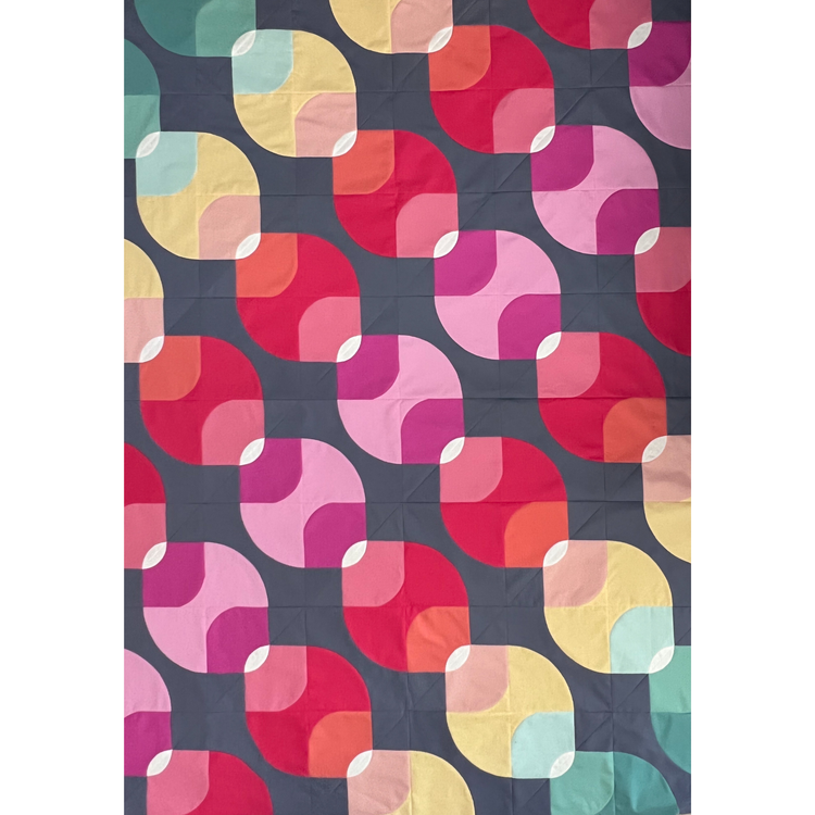 Anachrome PDF Quilt Pattern - Modern Quilt in Three Sizes | Glad Hand Sews