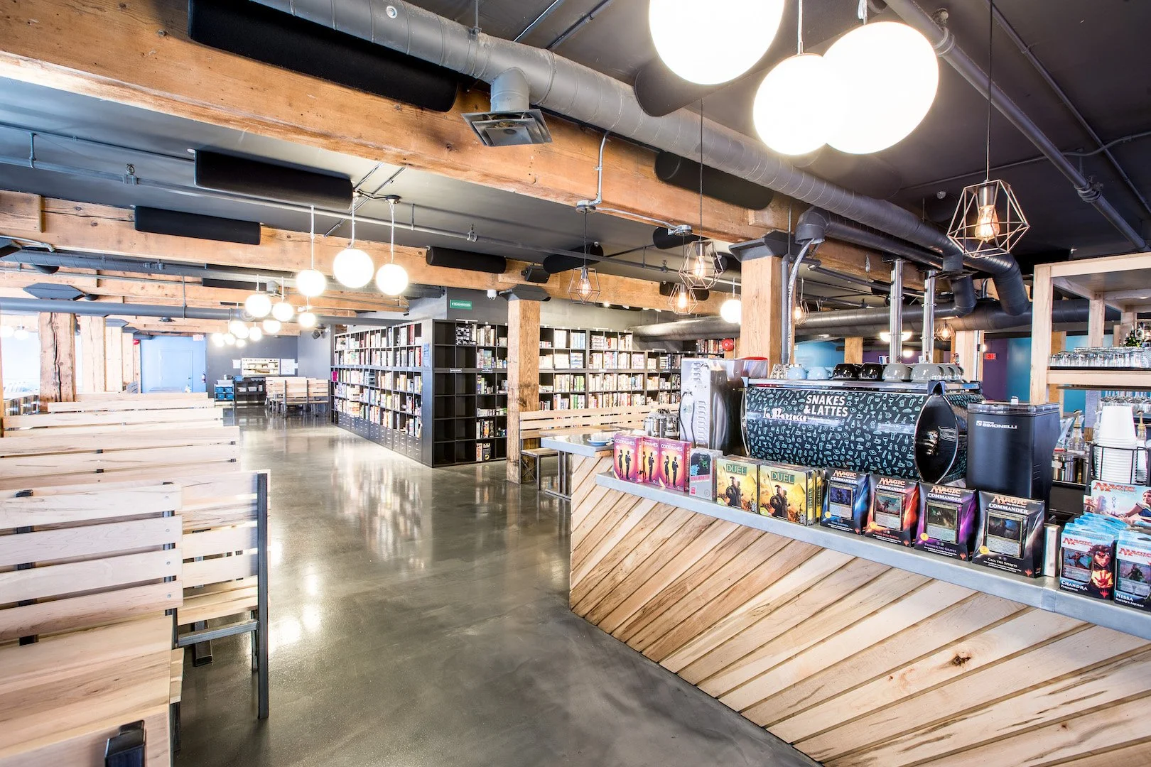 Board Game Bar & Restaurant in Little Italy | Snakes & Lattes | SNAKES ...