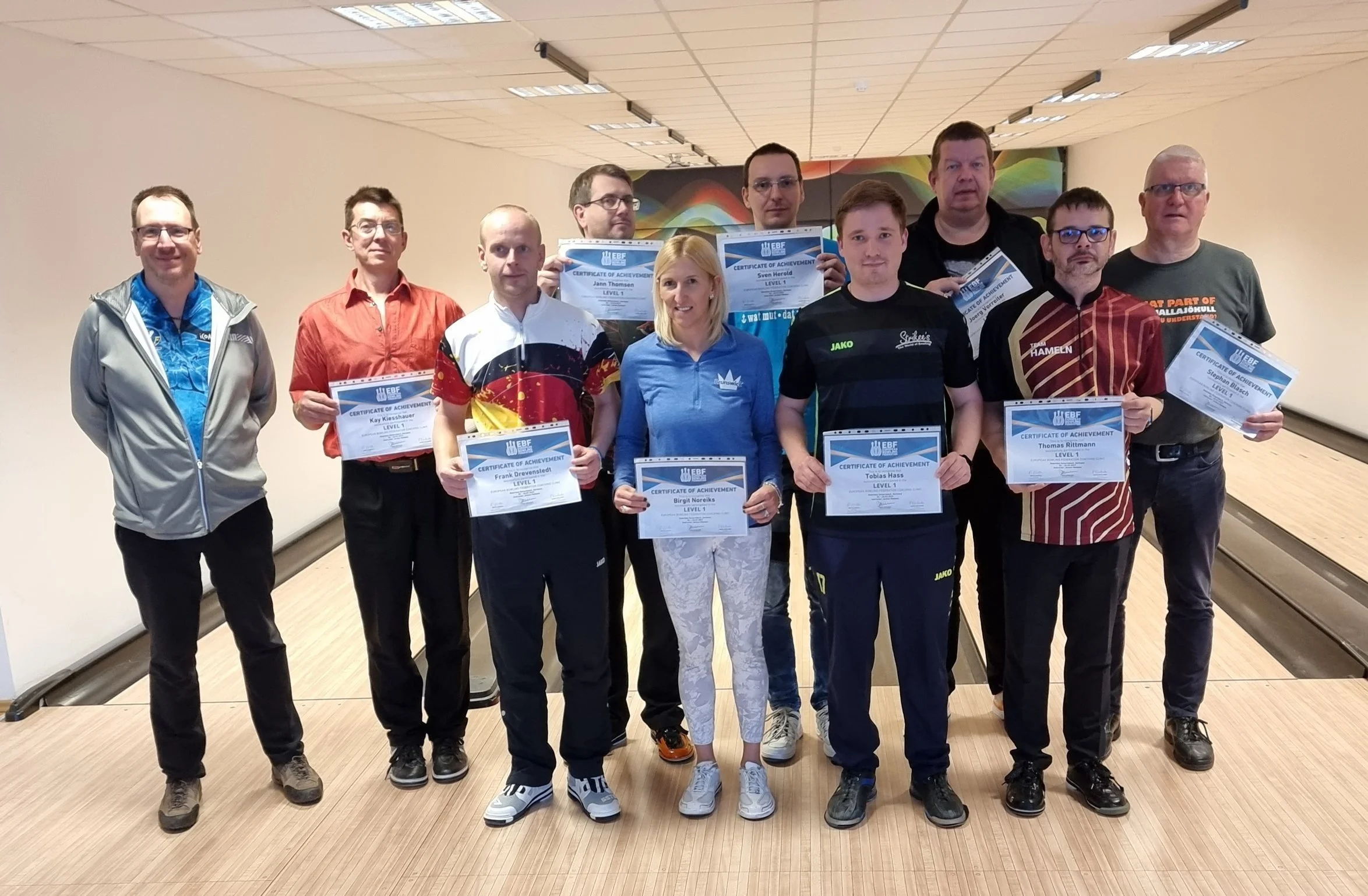 NEW EBF LEVEL 1 COACHES FROM GERMANY — EBF ACADEMY