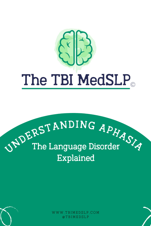 Understanding Aphasia: The Language Disorder Explained — TBI MedSLP