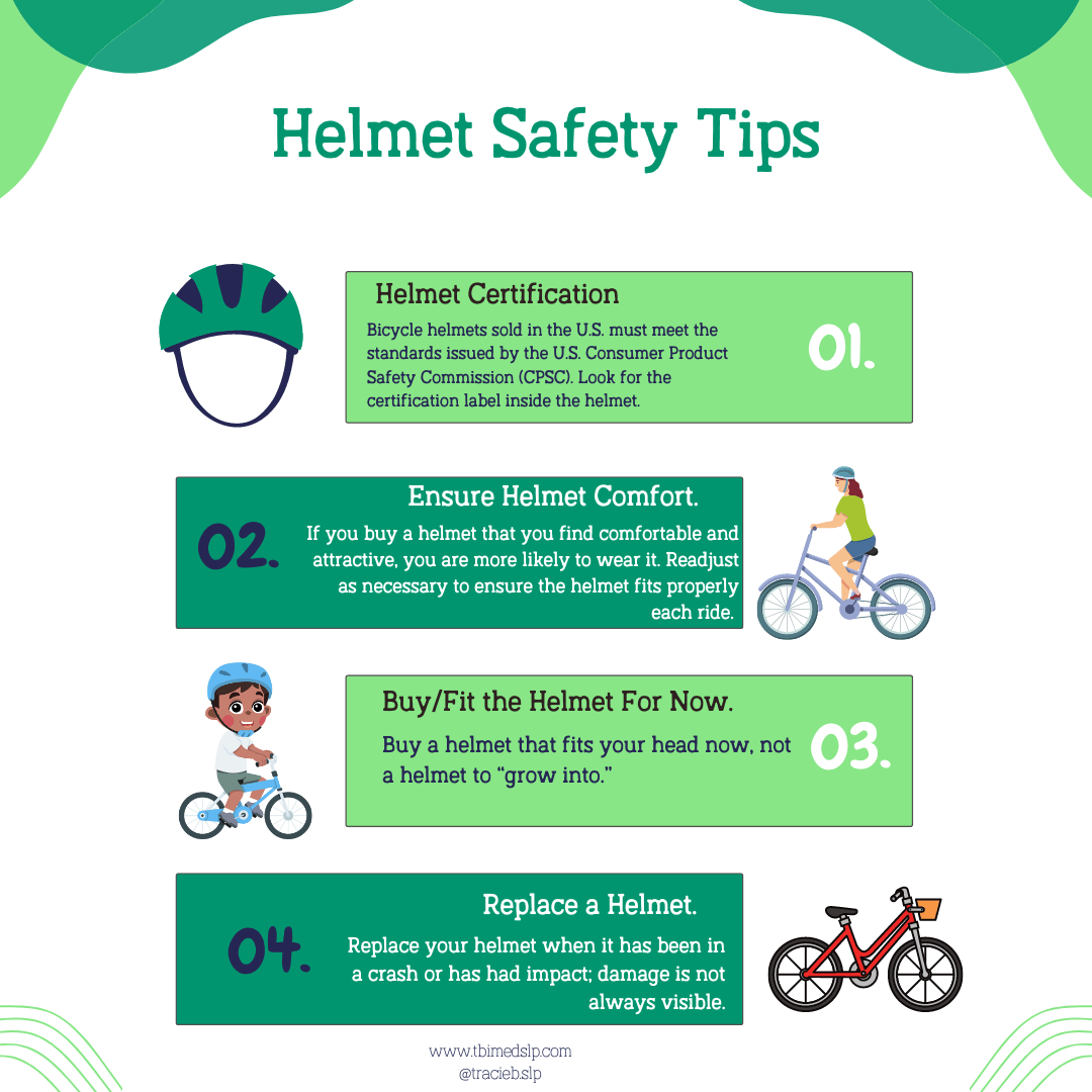 5 steps to fit your bike helmet properly — TBI MedSLP