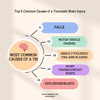 Top 5 common causes of traumatic brain injury — TBI MedSLP